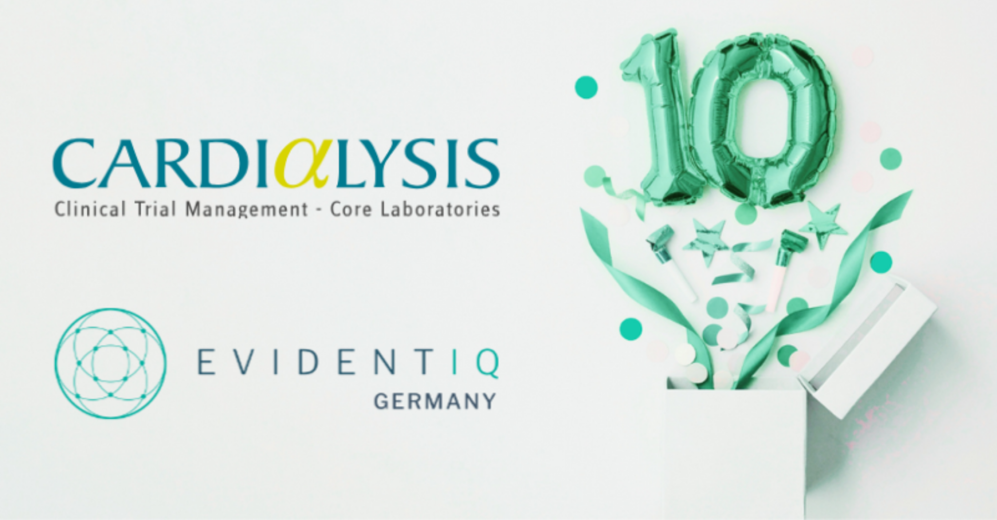 Happy 10th! EvidentIQ Germany, formerly known as XClinical, is proud to ...